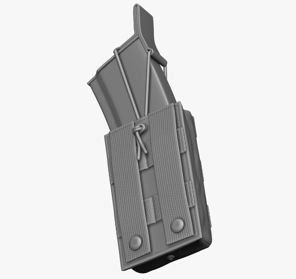 pouch magazine 3d model