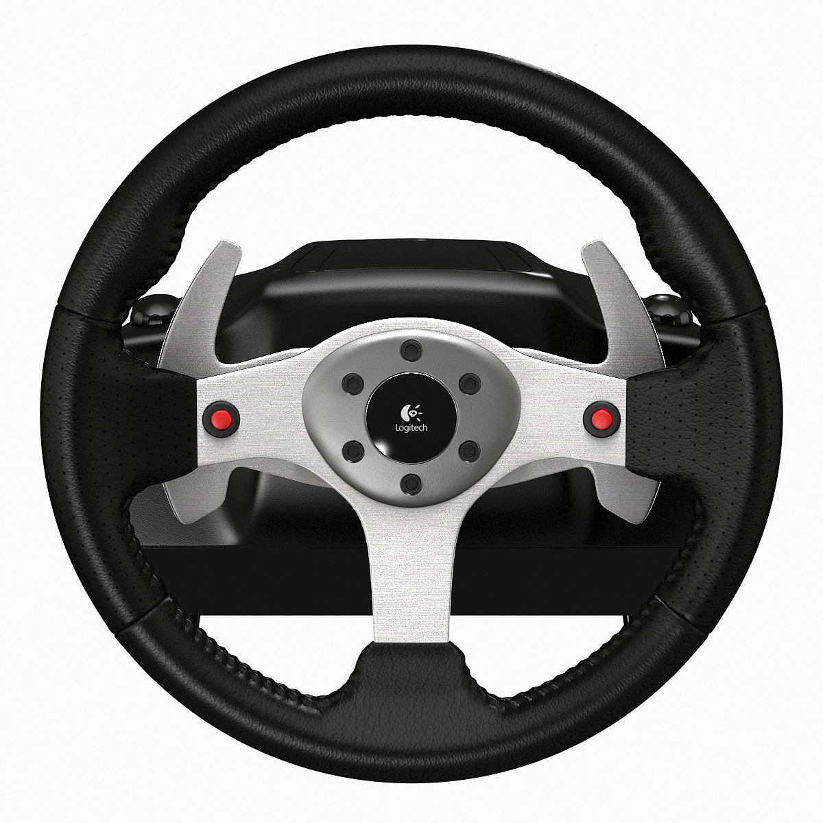 3d logitech g25 racing steering wheel