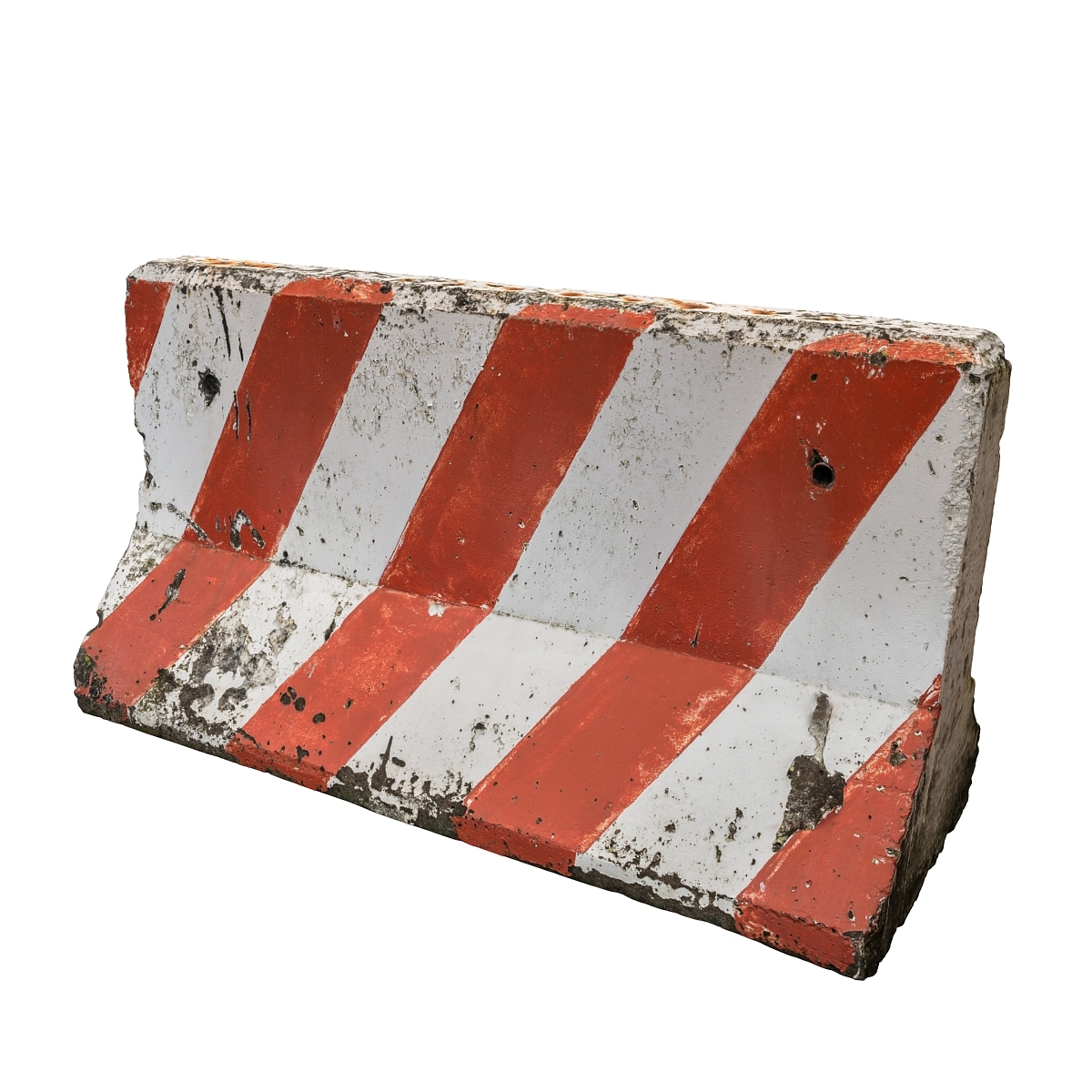 3d concrete barrier scan 8k