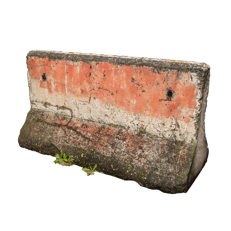 3d concrete barrier scan 8k