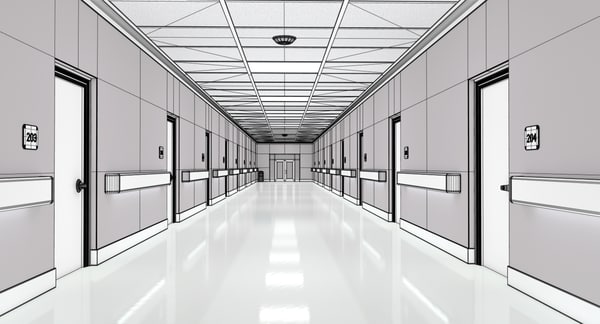 3d hallway 1 interior