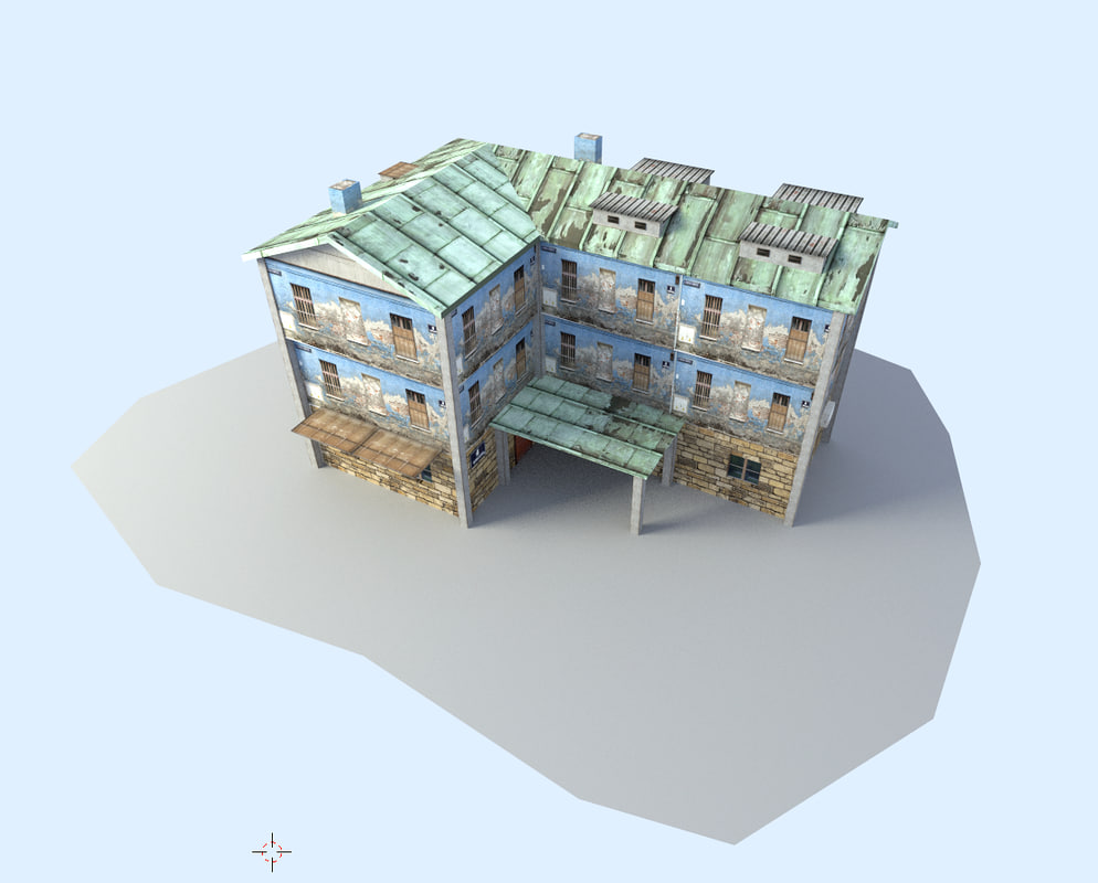 building games 3d model