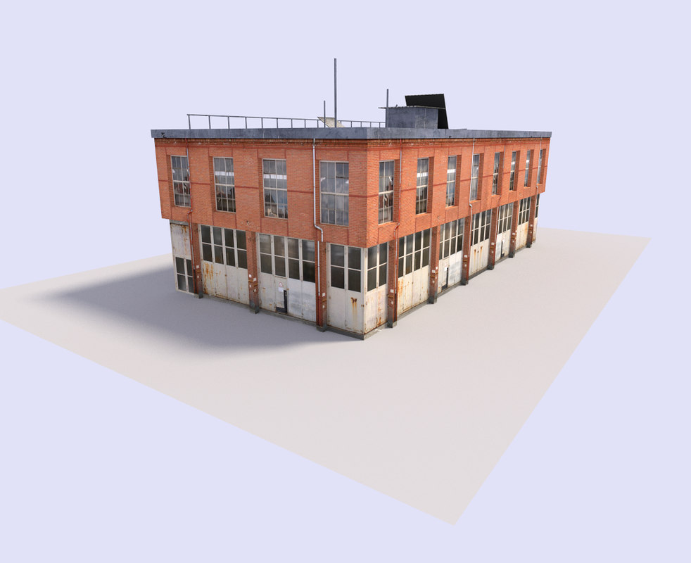 3d building games model