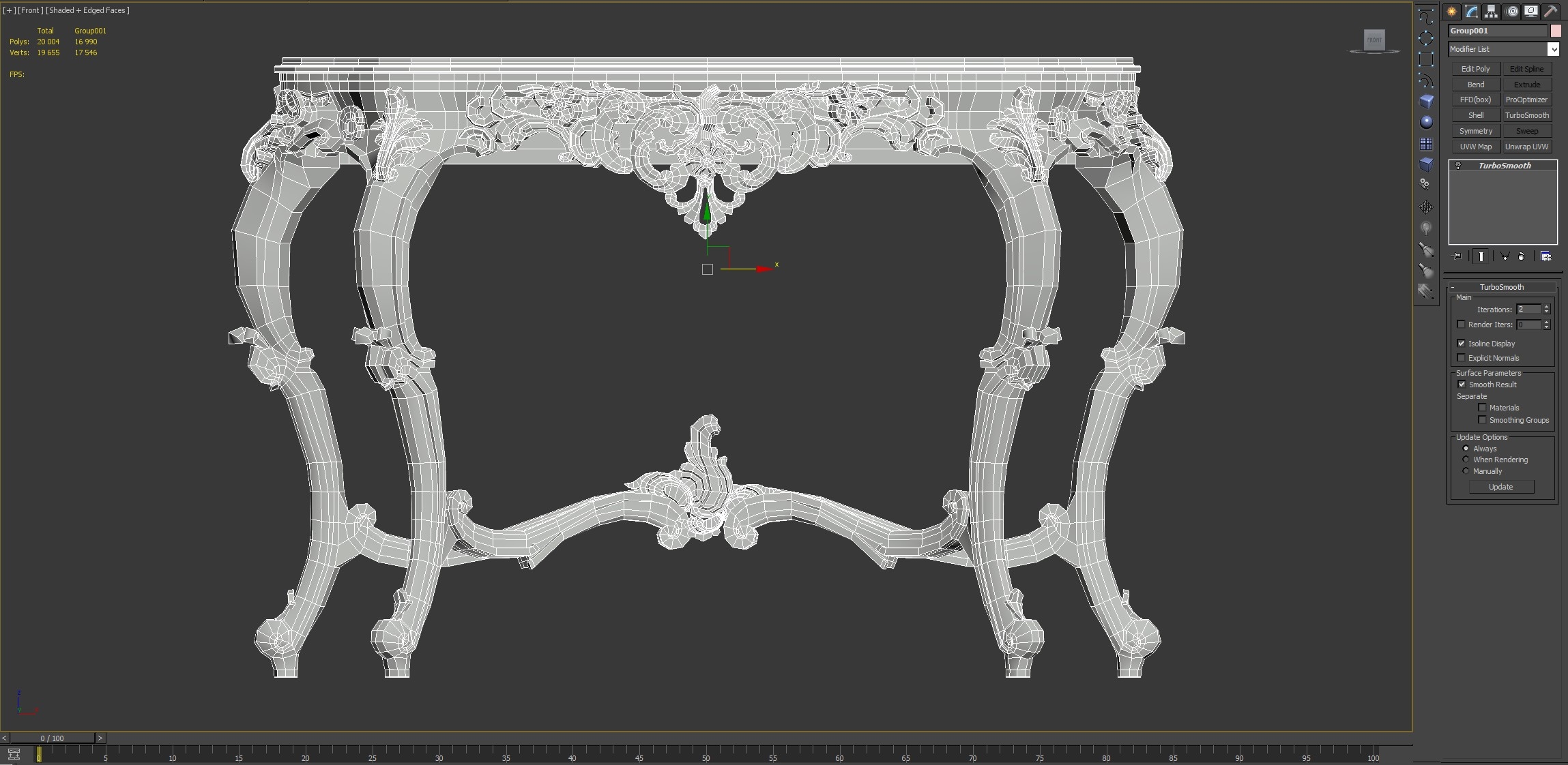 silik console 3d model