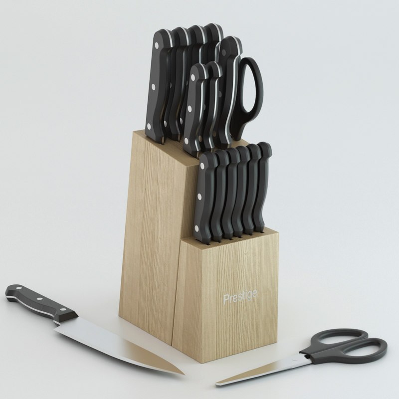 knife stand 3d model