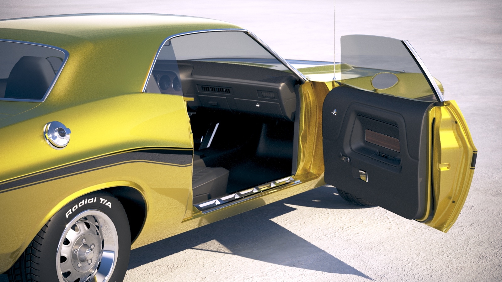 classic dodge challenger 3ds