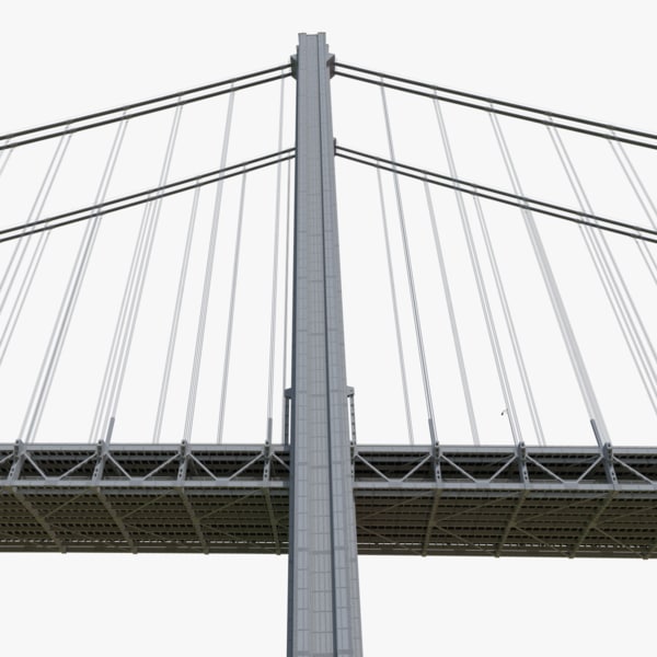 verrazano narrows bridge 3d model