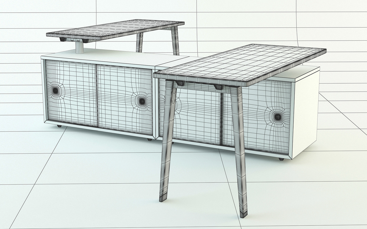 3d model workstation