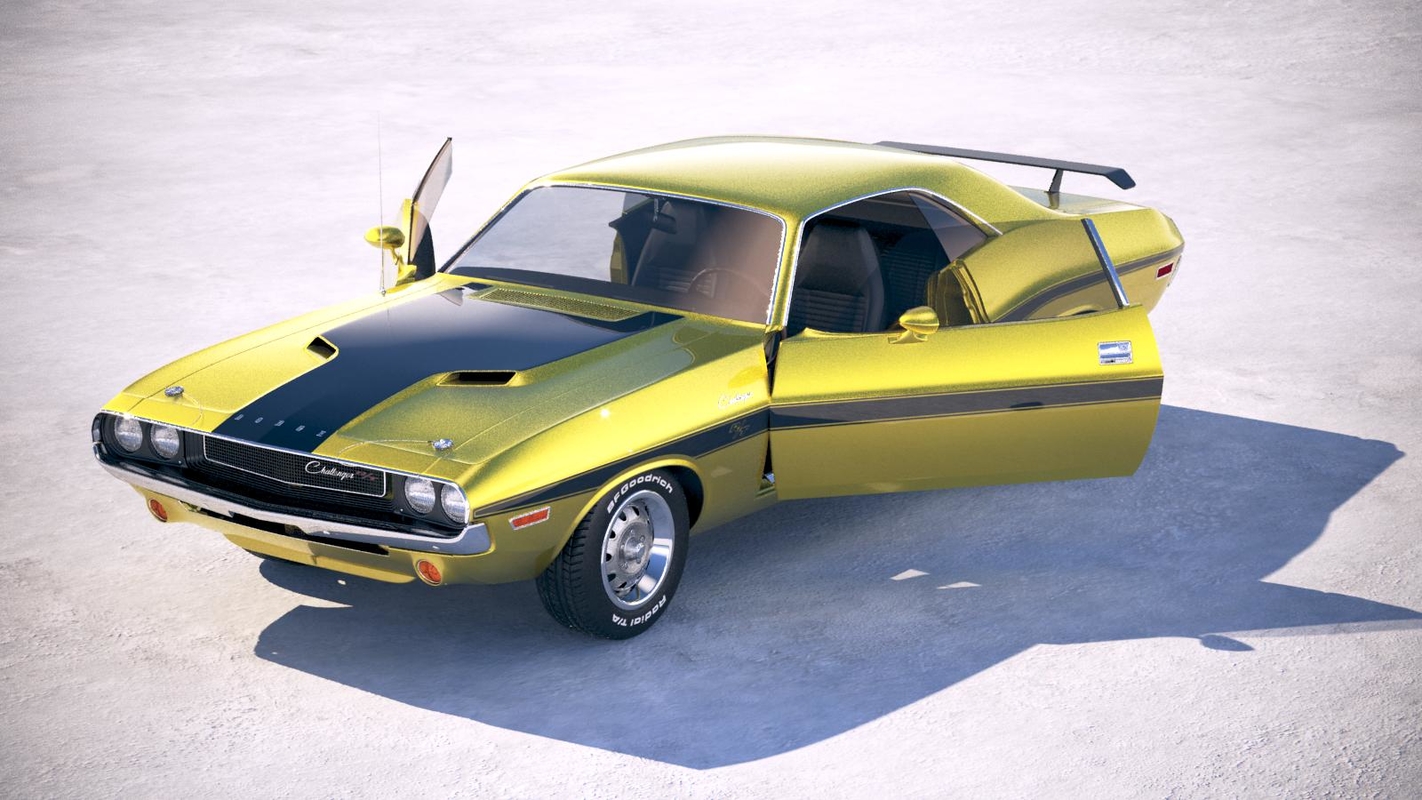 classic dodge challenger 3ds