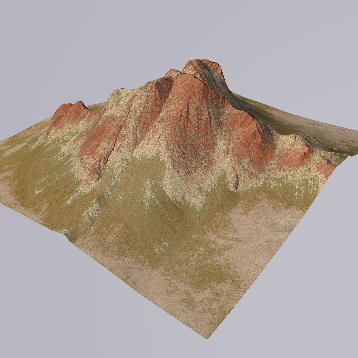 mountain mt001 3ds