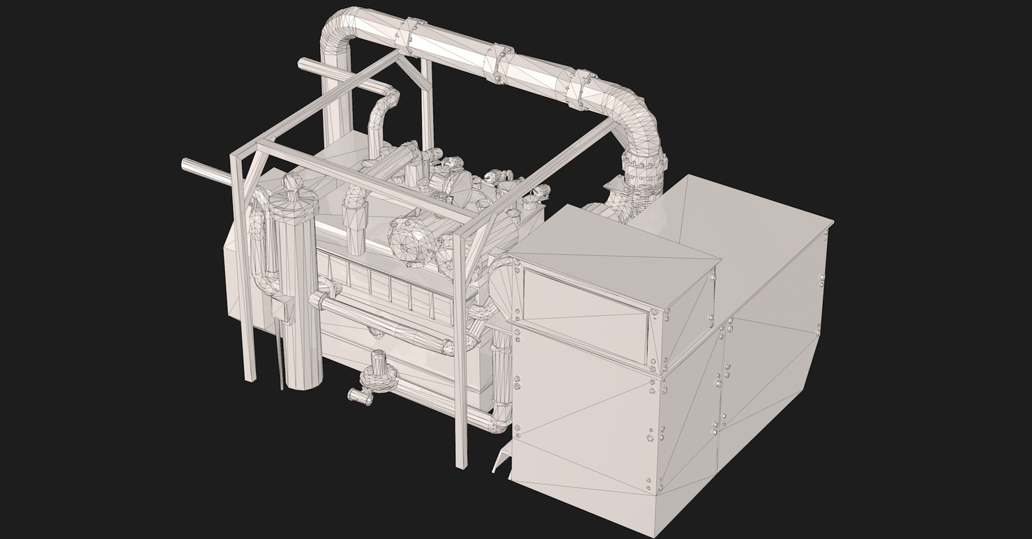 3d engine model
