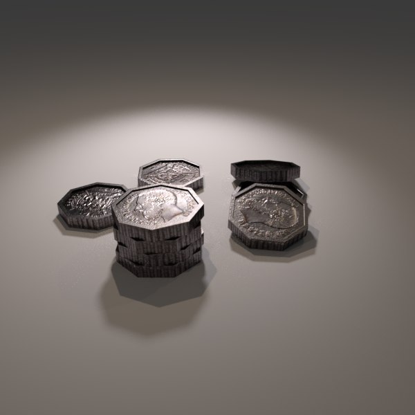 Blender Coin Models | TurboSquid