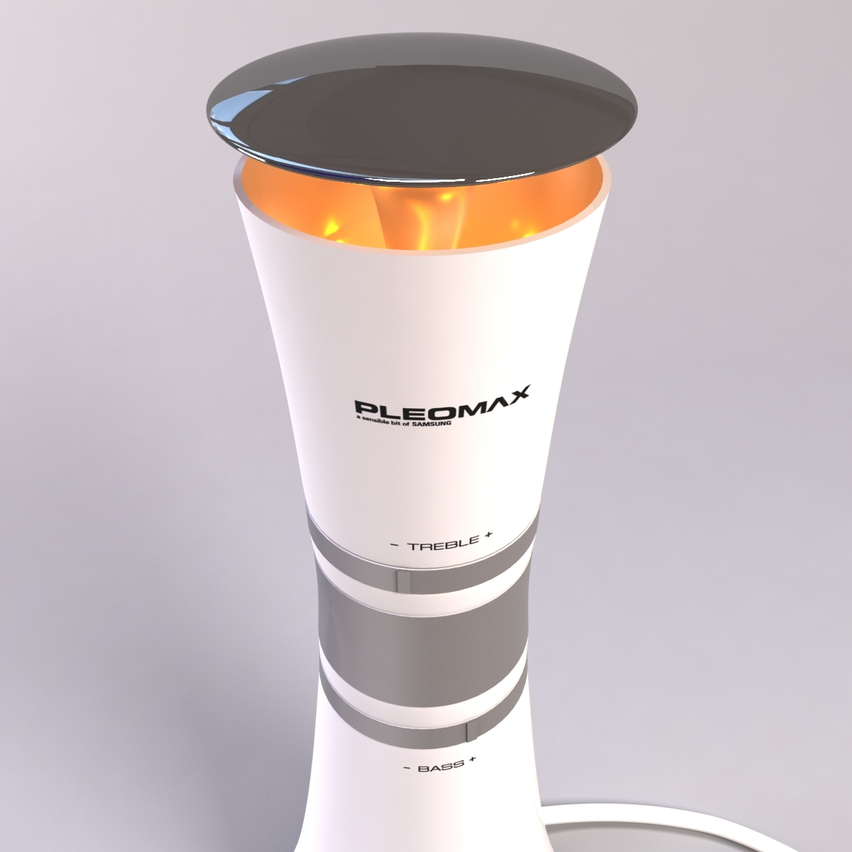 samsung pleomax usb speaker 3d model