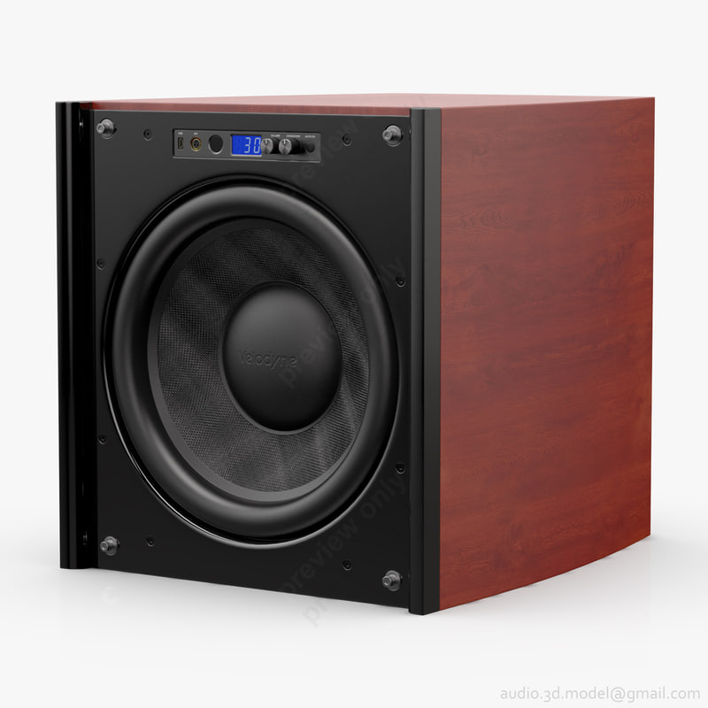 3d subwoofer 15 velodyne dd-15