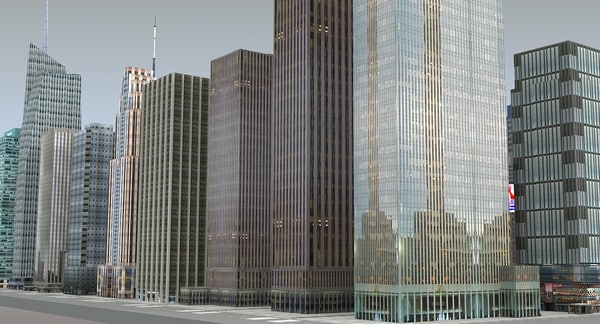 3d new york square time