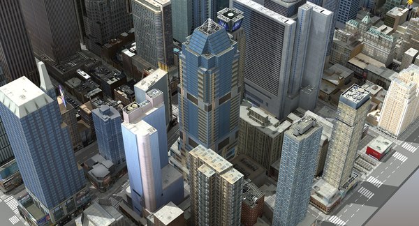 3d new york square time