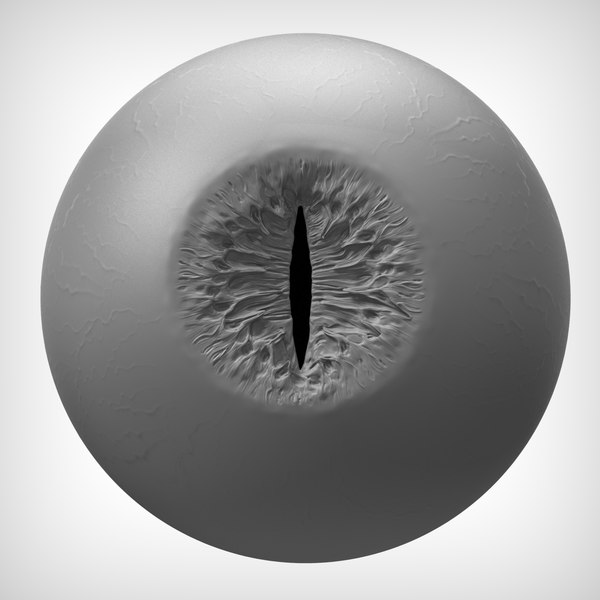 3d model animal monster eye 2