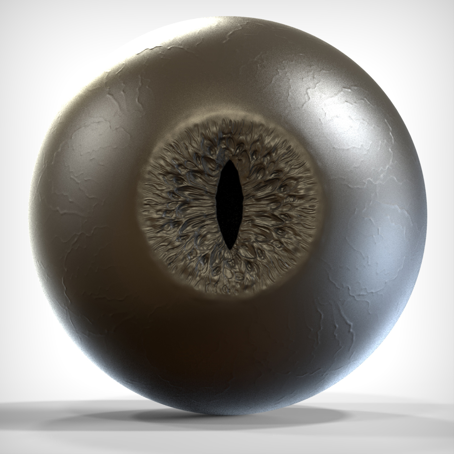 animal monster eye 3d obj