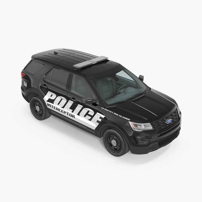 police interceptor unit 2016 3d max