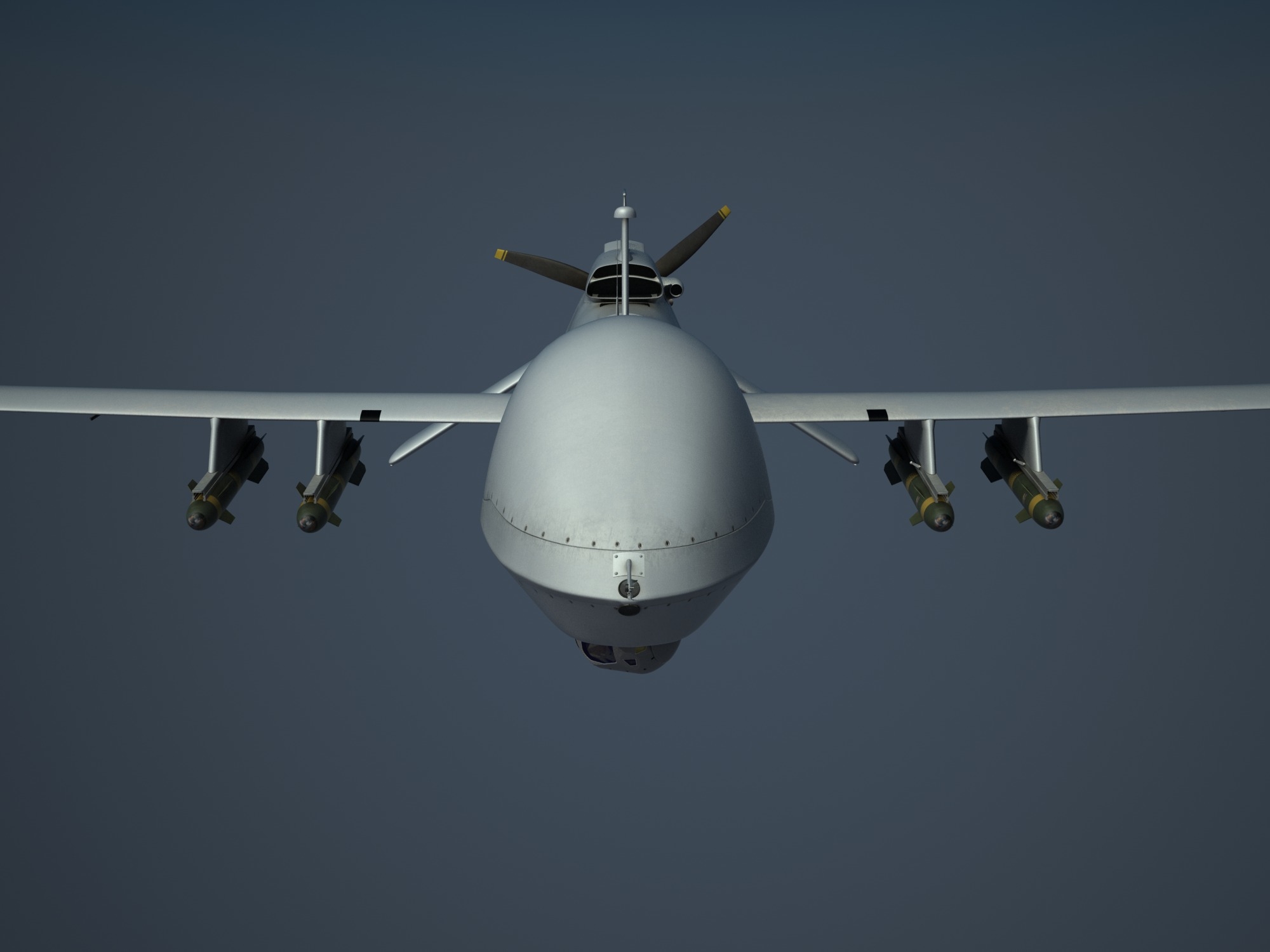 3d mq-1c gray eagle model