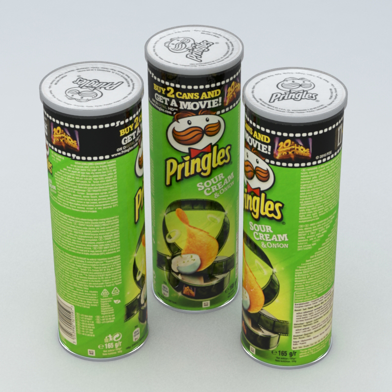 pringles 3d model