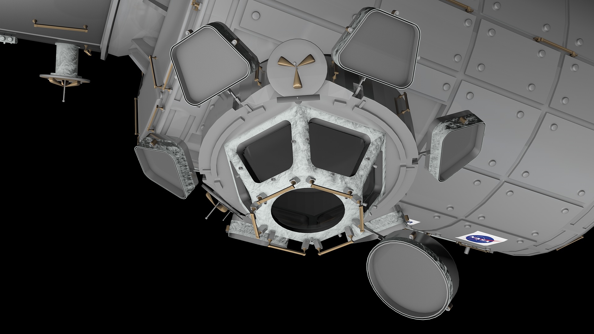 3d iss module tranquility node