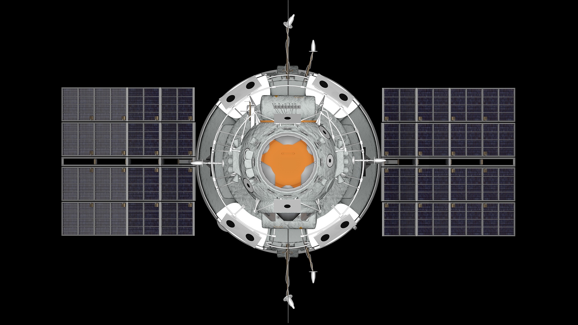 3d iss module zarya fgb model