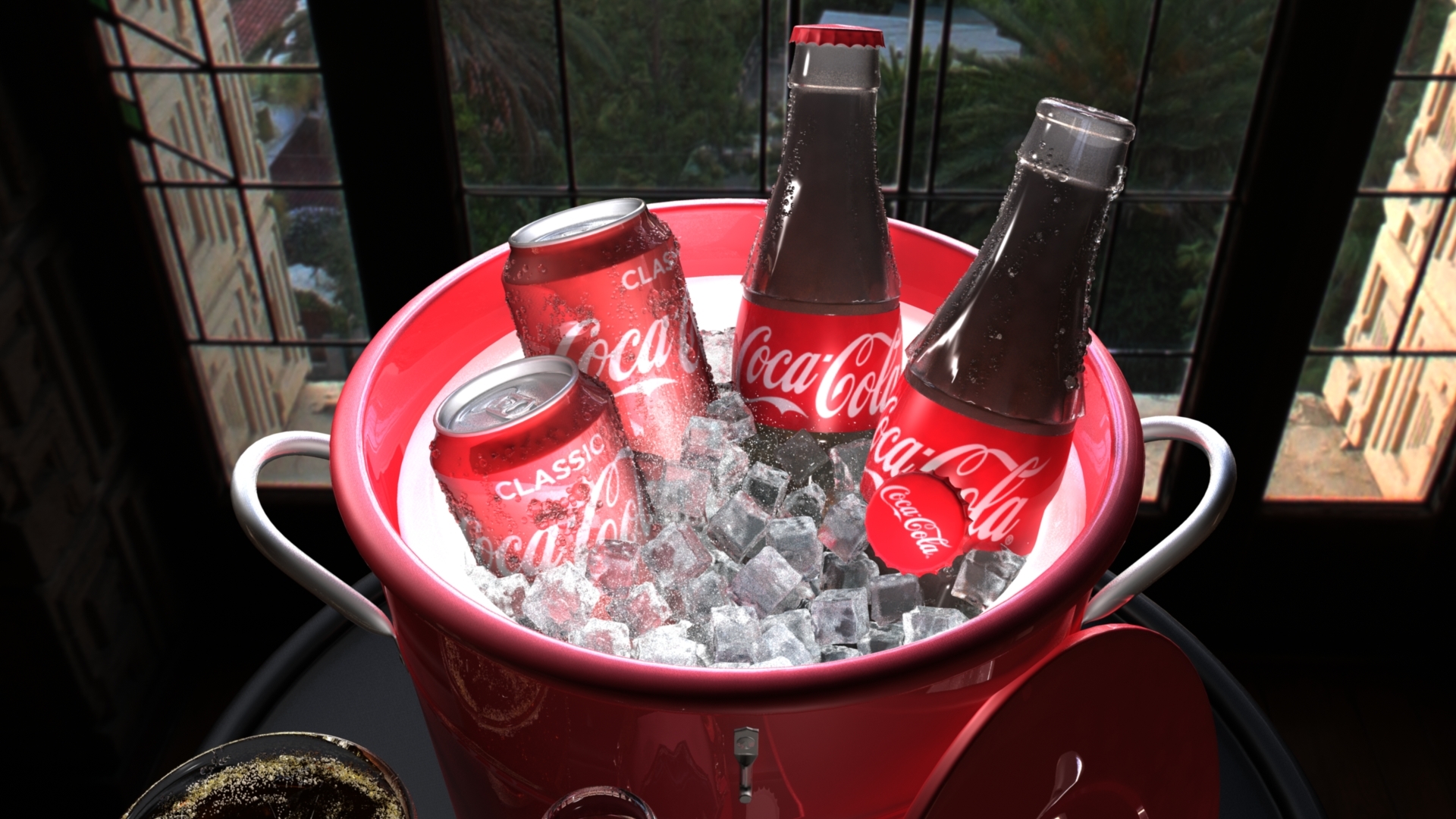 modelo 3d Coca Cola Ice Bucket [Bundle] - TurboSquid 1136845