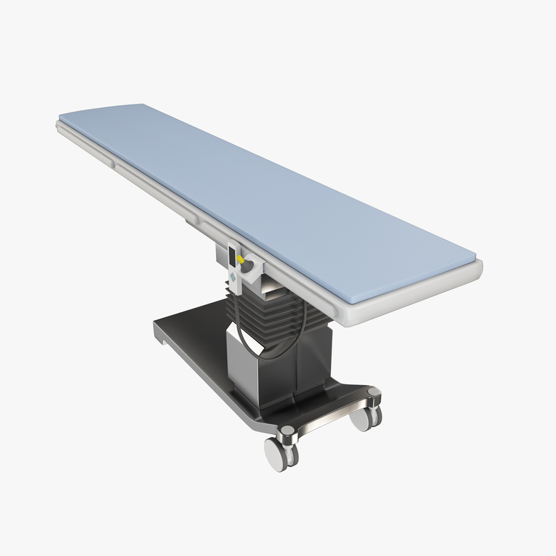 pain management table 3d model