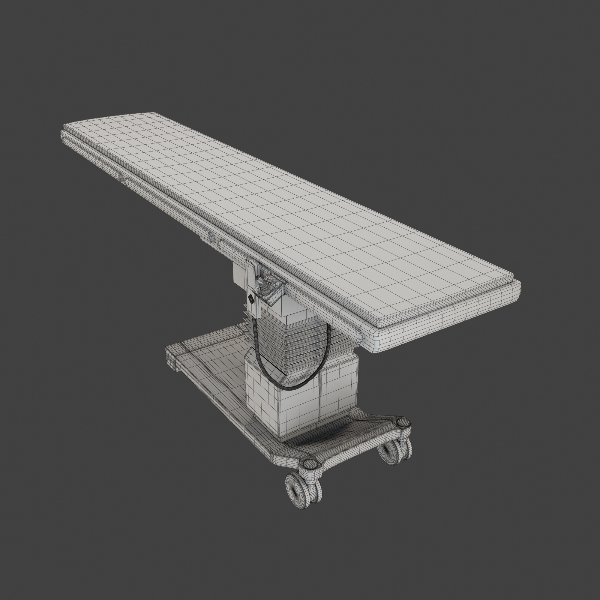 pain management table 3d model
