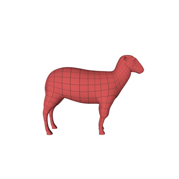 domestic animals base mesh 3d c4d