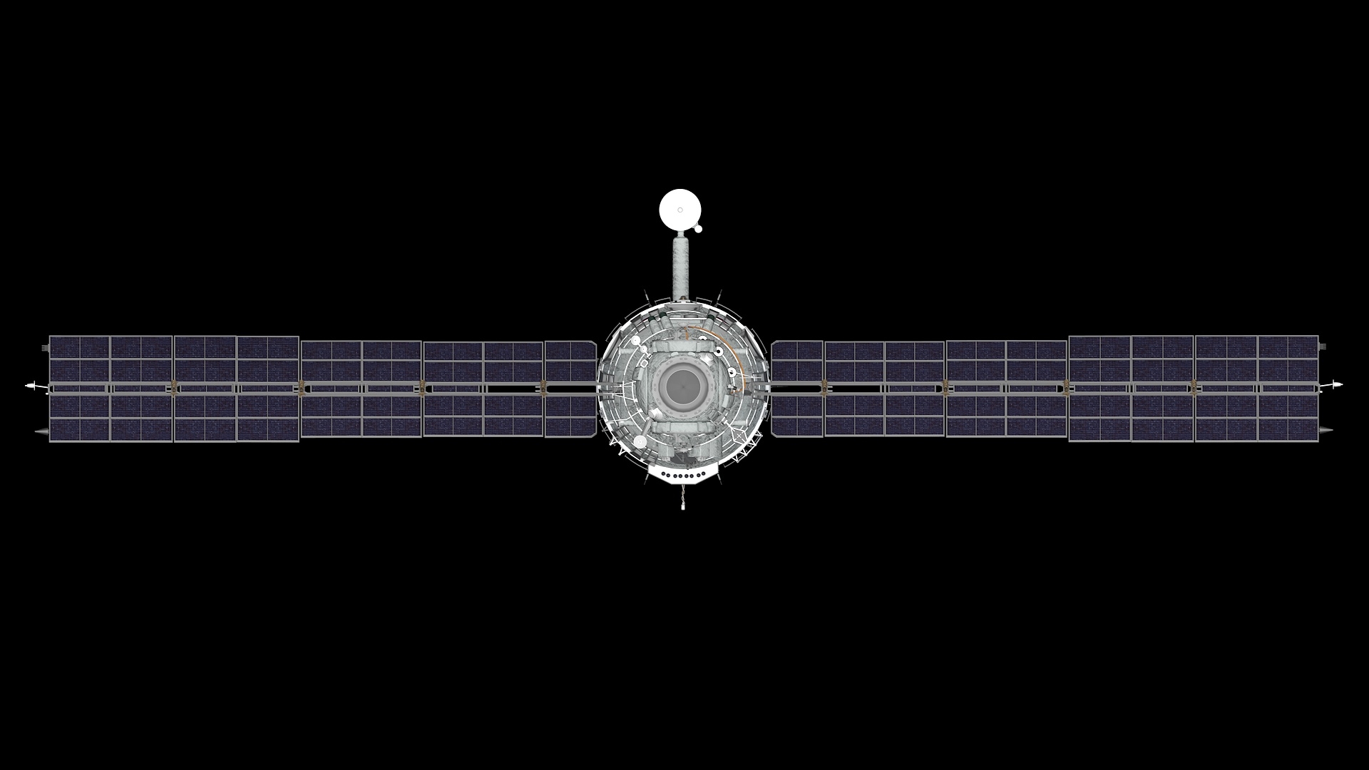 iss service module zvezda c4d