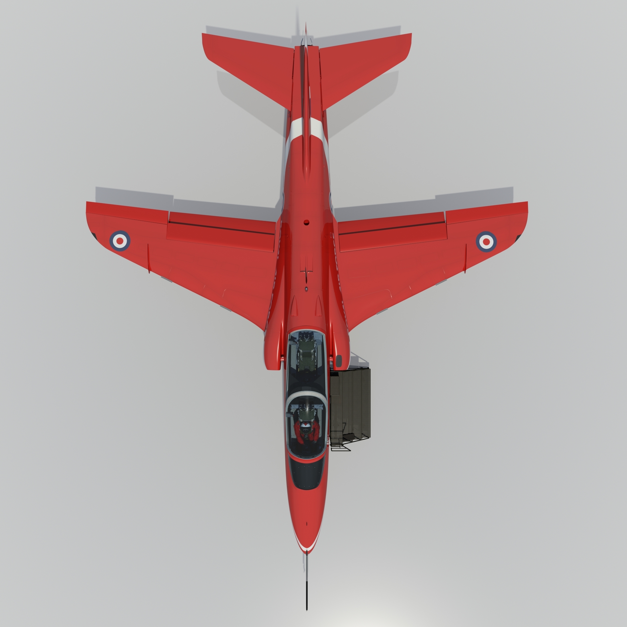 red arrow hawk t1 3d max