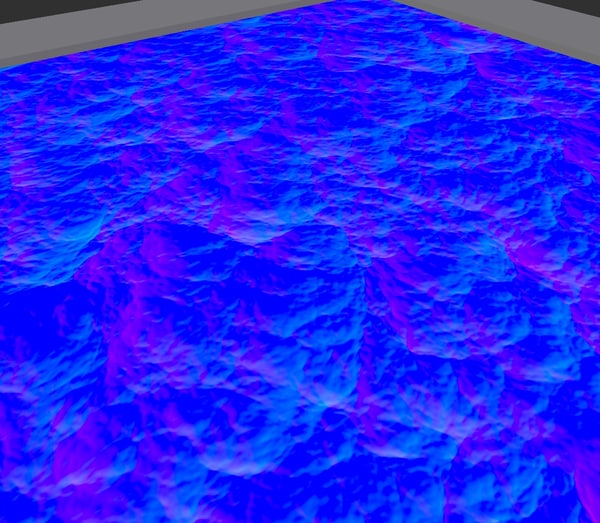 Texture PNG water normal map