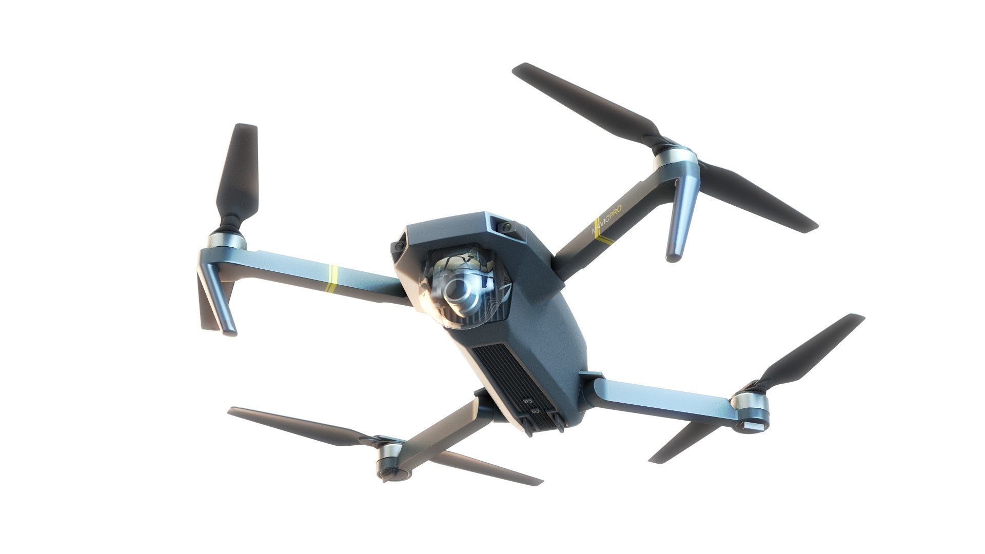 3d model dji mavic pro drone