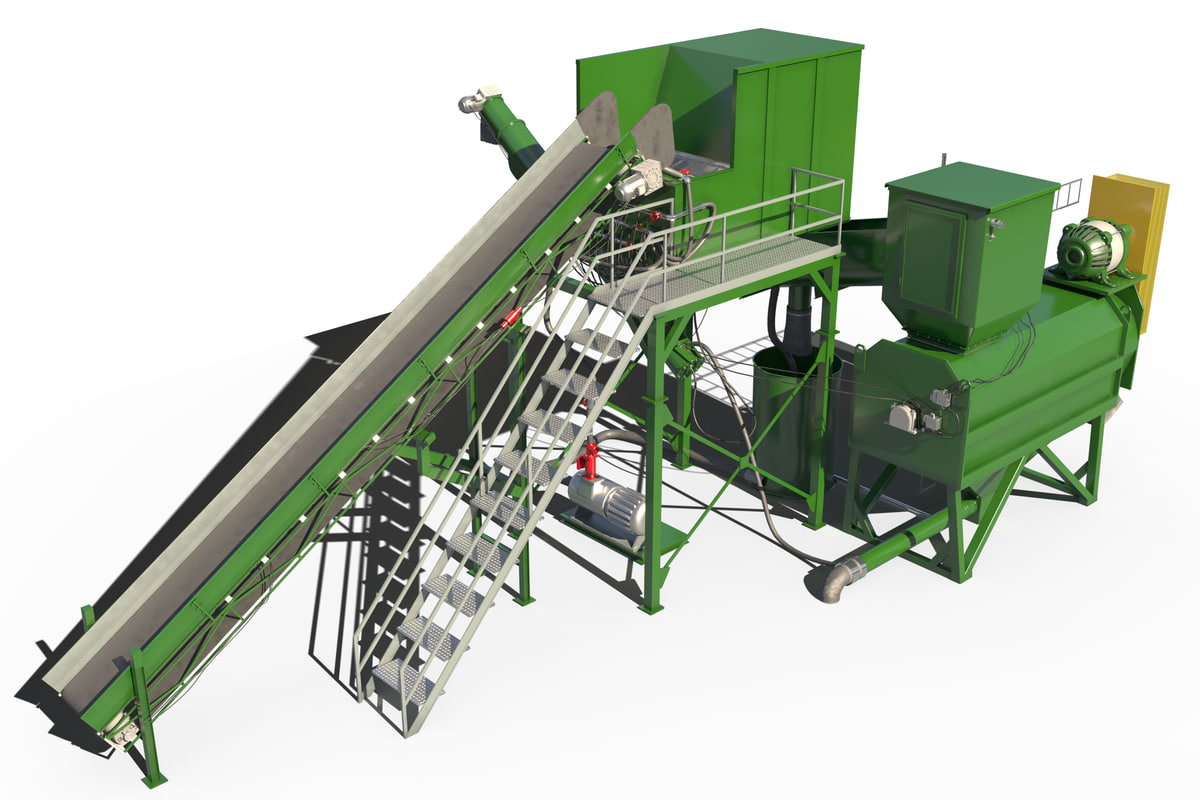 3d recycling machine