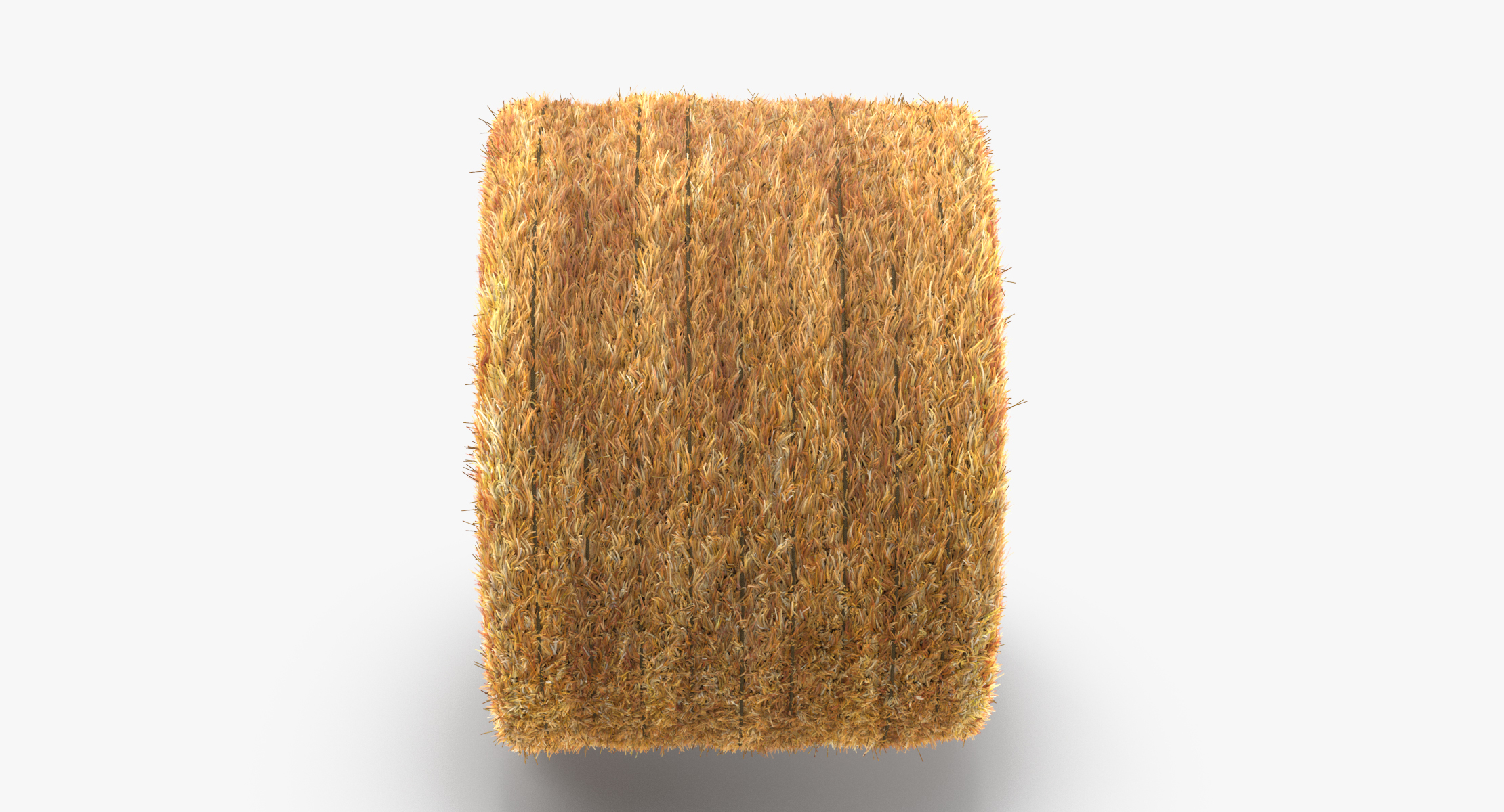 3d hay bale model