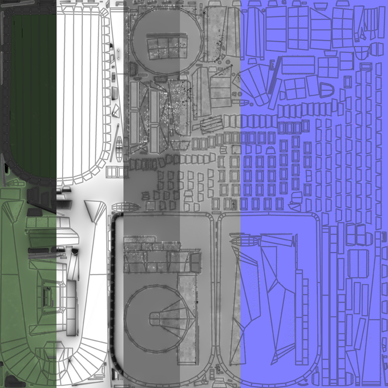 3d hovercraft hover craft model