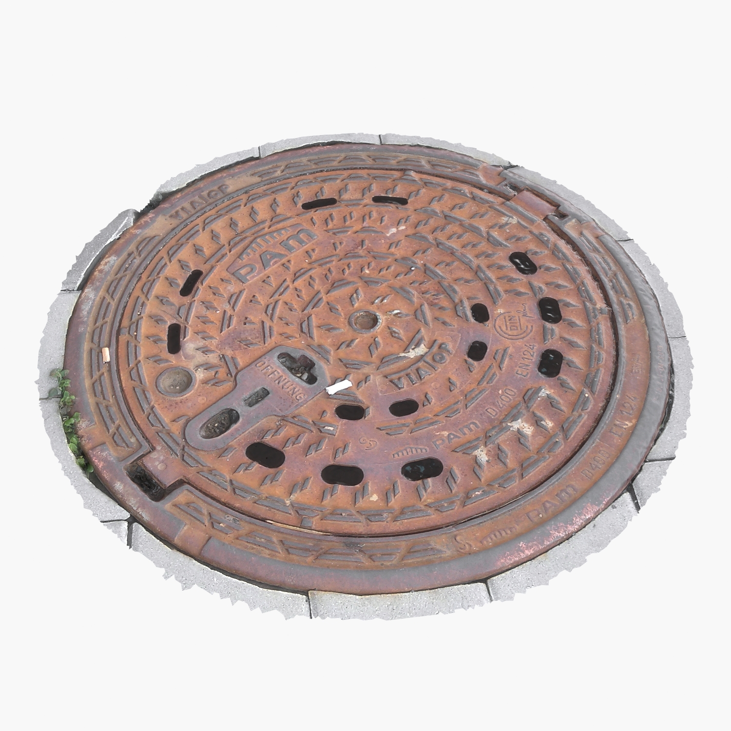 3d model manhole cover