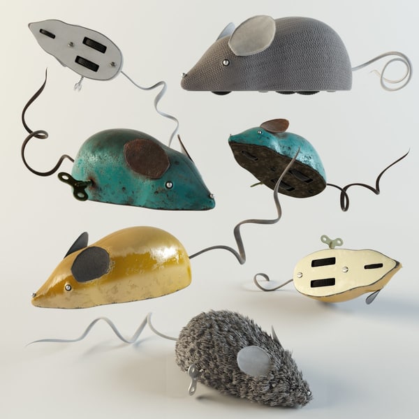 clockwork mouse 3d max