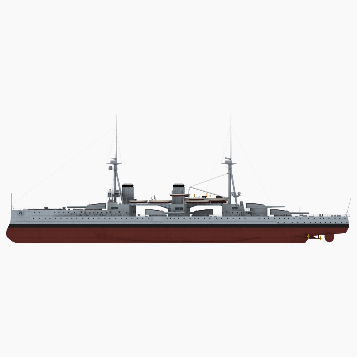 3d hms neptune battleship