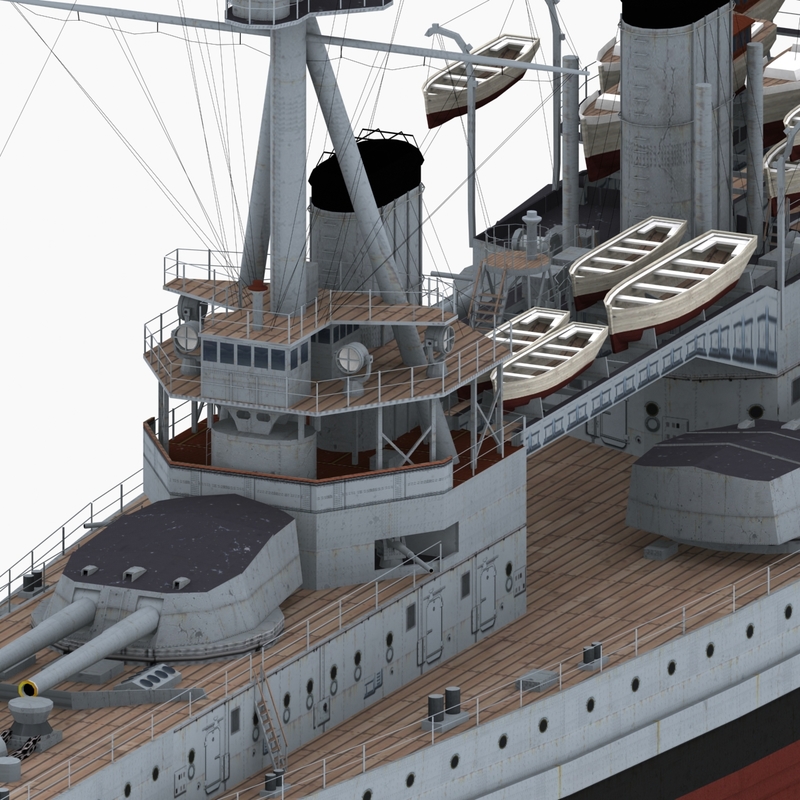 modèle 3D de Cuirassé HMS Neptune - TurboSquid 1138173