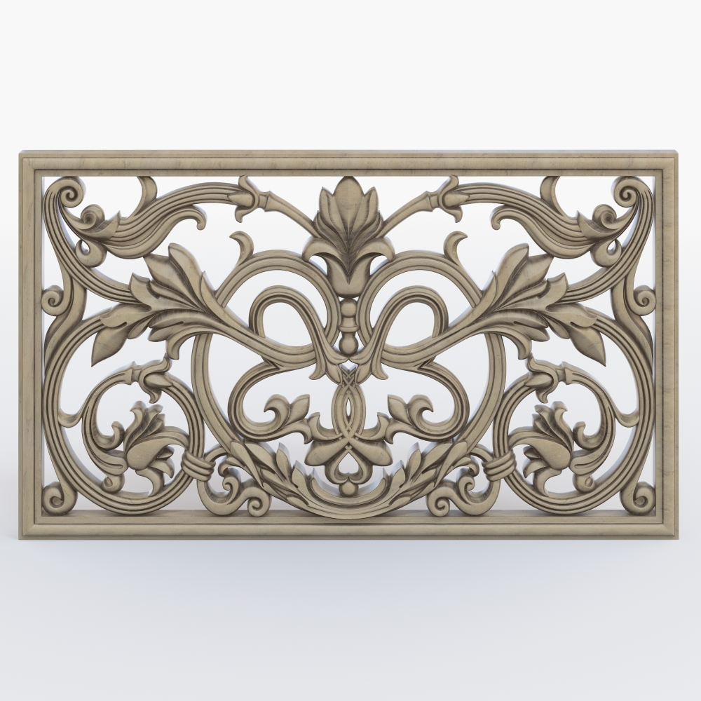 cnc decoration panels 3d model