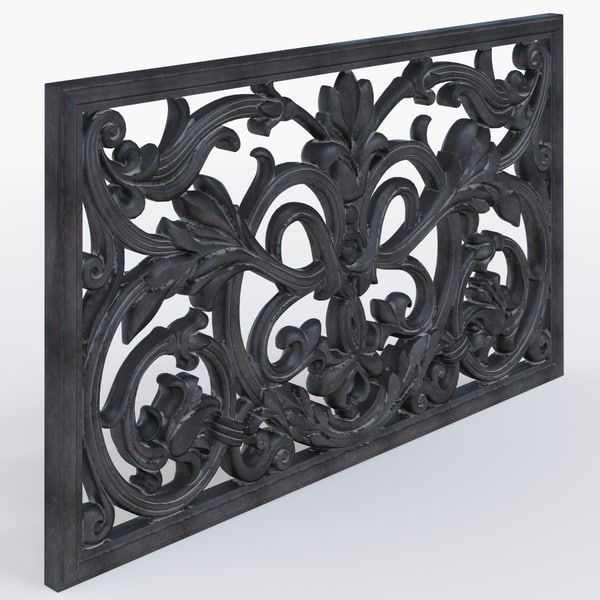 cnc decoration panels 3d model