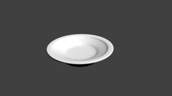 Plate Blender Models for Download | TurboSquid