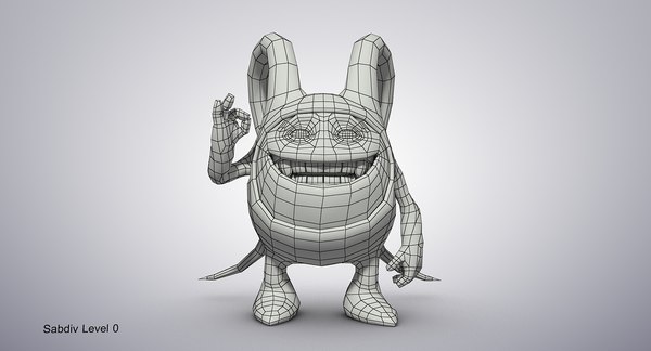 green monster rig 3d model