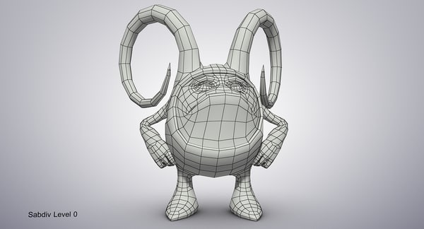 green monster rig 3d model