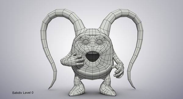 green monster rig 3d model