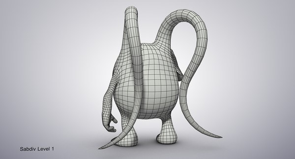 green monster rig 3d model