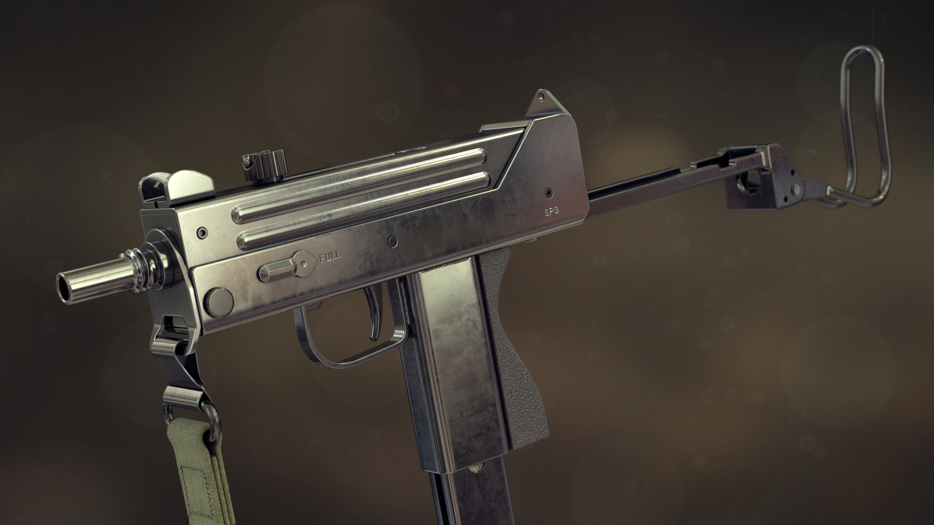 mac 11 mac-11 3d model